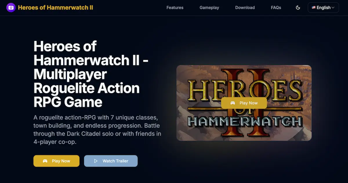 Heroes of Hammerwatch 2 - Multiplayer-Roguelite-Action-RPG